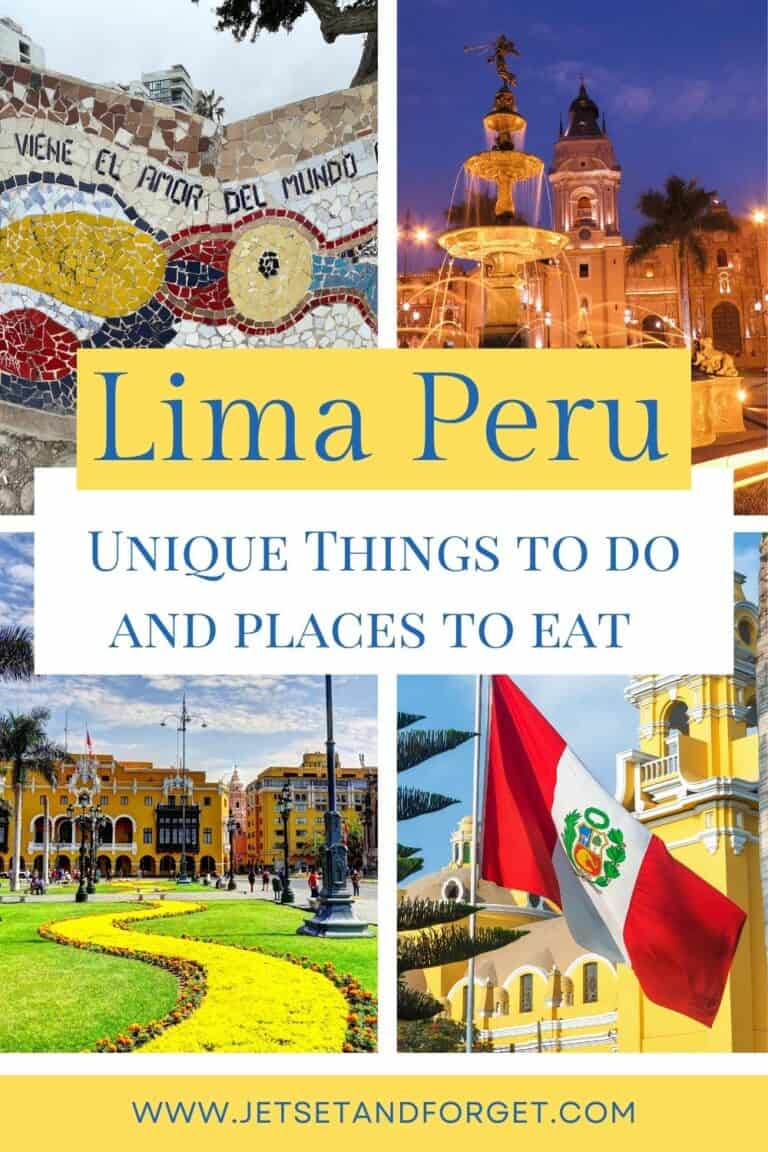 8 Unique Things to Do In Lima Peru + Where to Eat | Jet Set and Forget